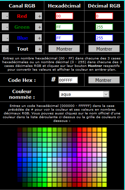 Le codage en couleur [Enseignement SNT - Module 05 - La photographie numérique]